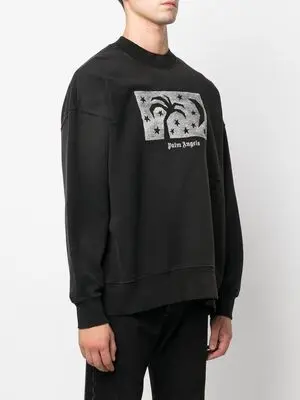 Palm Angels Logo-print Sweatshirt