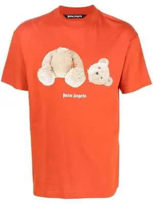 Men's Teddy Bear Print T-Shirts