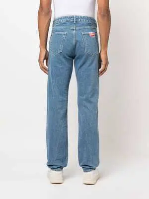 Kenzo Mid-rise Straight-leg Jeans
