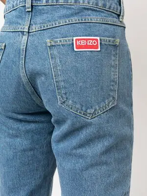 Kenzo Mid-rise Straight-leg Jeans