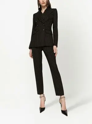 Dolce & Gabbana Striped Double-breasted Blazer