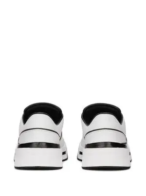 Dolce & Gabbana Roma Leather Sneakers - White