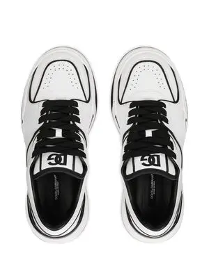 Dolce & Gabbana Roma Leather Sneakers - White