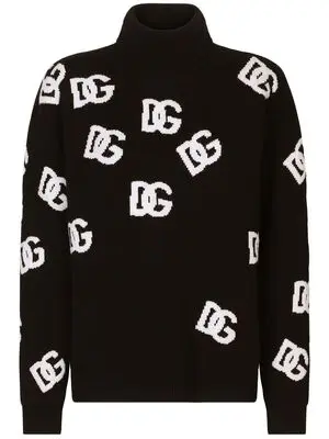 Dolce & Gabbana Virgin Wool Sweater - Black