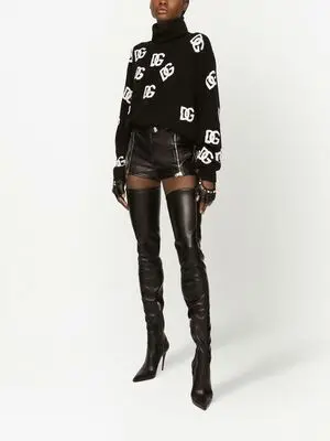 Dolce & Gabbana Virgin Wool Sweater - Black