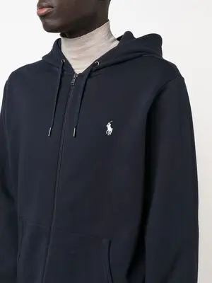 Polo Ralph Lauren Polo Zip-Up Hoodie - Blue | Editorialist