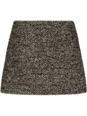 Dolce & Gabbana Tweed Miniskirt