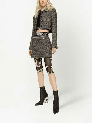 Dolce & Gabbana Tweed Miniskirt