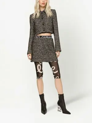 Dolce & Gabbana Tweed Miniskirt