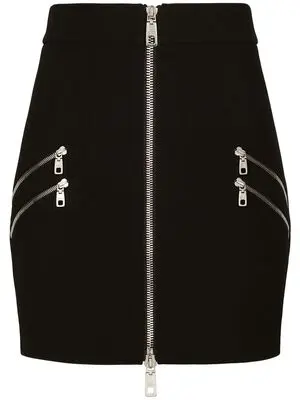 Dolce & Gabbana Zip Up Skirts