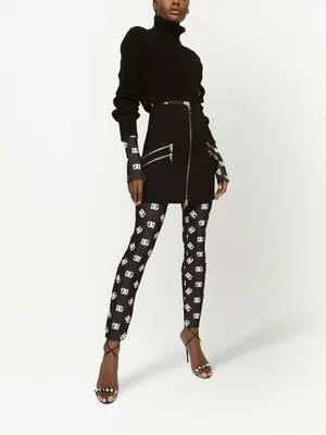 Dolce & Gabbana Zip Detail Mini Skirt