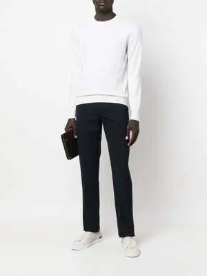 Zegna Crew Neck Sweater - White