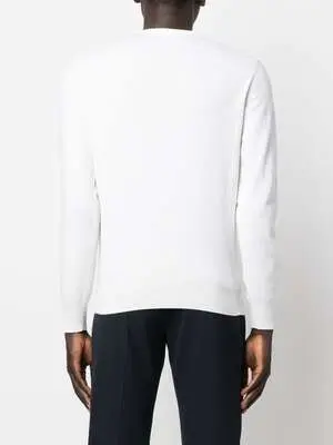 Zegna Crew Neck Sweater - White