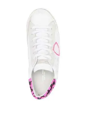 Philippe Model Side Stitched-logo Detail Sneakers