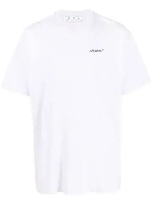 Off-White Caravaggio Arrow Short-sleeve T-shirt - Purple