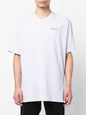 Off-White Caravaggio Arrow Short-sleeve T-shirt - Purple