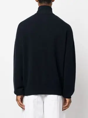 Extreme Cashmere High-neck Zipped Jumper