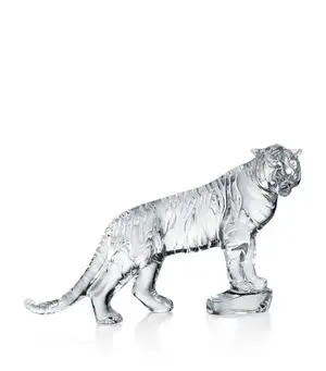 THE MARTHA, BY BACCARAT Tigre Roaring Bengal Tiger Decoration