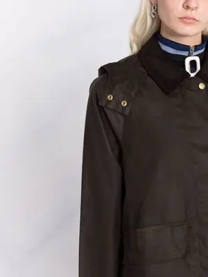 Barbour Avon Wax-cotton Hooded Jacket