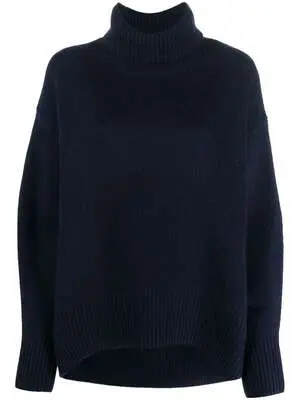 Arch4 Roll-neck Long-sleeve Jumper - Blue