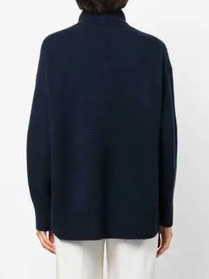 Arch4 Roll-neck Long-sleeve Jumper - Blue