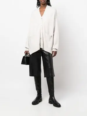 Extreme Cashmere Button-up Knitted Cardigan
