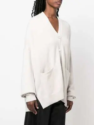 Extreme Cashmere Button-up Knitted Cardigan