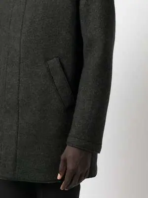 Harris Wharf London Hooded Wool Coat