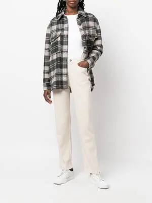 A.p.c. Straight-leg High-waisted Trousers