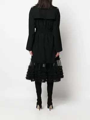 Viktor & Rolf Ruffle-hem Trench Coat