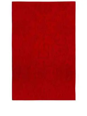 Dolce & Gabbana Cotton Terry Bath Mat - Red