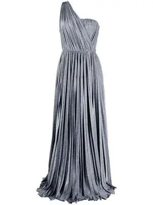 Dolce & Gabbana Glittered Off-shoulder Long Dress