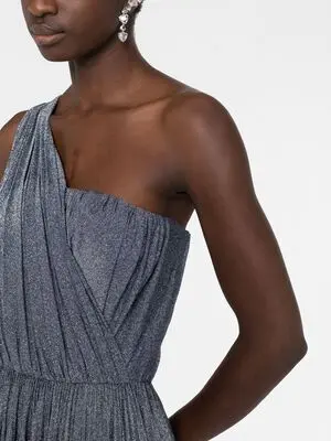 Dolce & Gabbana Glittered Off-shoulder Long Dress