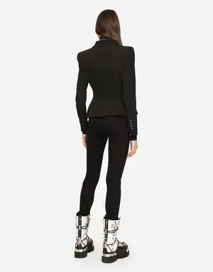 Dolce & Gabbana Technical Gabardine Jacket - Black