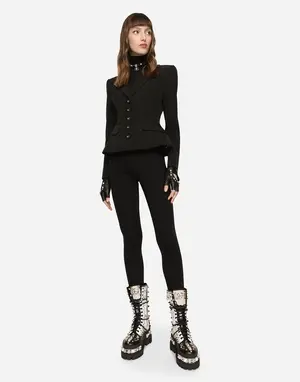 Dolce & Gabbana Technical Gabardine Jacket - Black