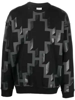 COUNTY OF MILAN Logo-print Cotton Sweatshirt