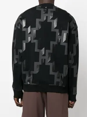 COUNTY OF MILAN Logo-print Cotton Sweatshirt