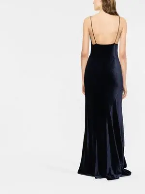 Philosophy Di Lorenzo Serafini Cowl-neck Sleeveless Gown