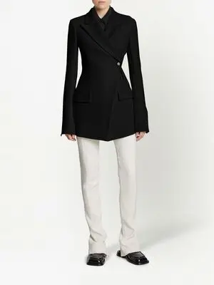 Proenza Schouler Double-breasted Peak-lapel Blazer