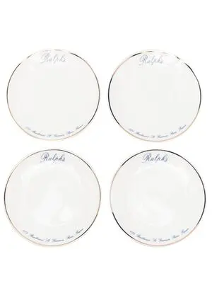 Ralph Lauren S Canape Plate Set - White