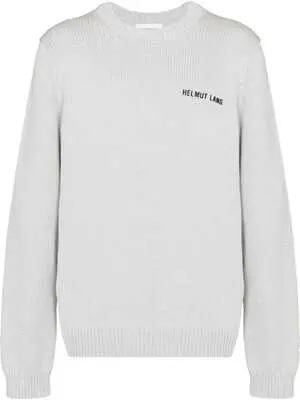 Helmut Lang Ribbed-knit Panelled Jumper