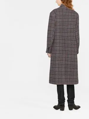 Isabel Marant Étoile Checked Wool Coat