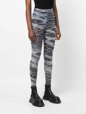 DIESEL® Zebra-print Leggings