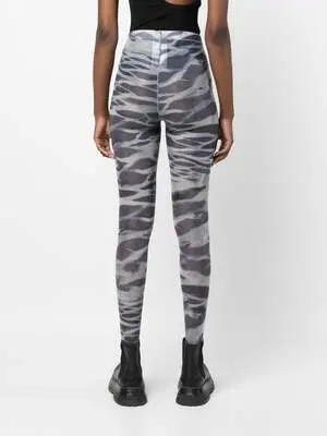 DIESEL® Zebra-print Leggings