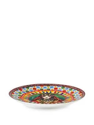 Dolce & Gabbana Porcelain Bread Plates - Multicolour