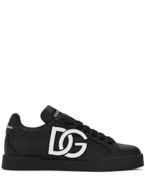 Dolce & Gabbana Portofino Leather Sneakers