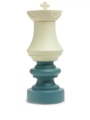 NUOVE FORME Chess King Decorative Piece - Green