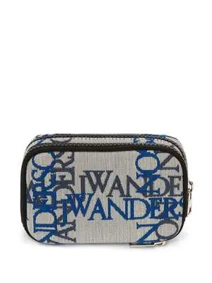 JW Anderson Logo Jacquard Zip Pouch