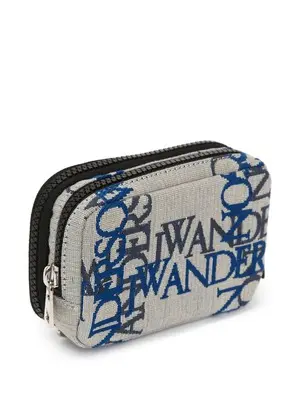 JW Anderson Logo Jacquard Zip Pouch