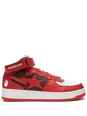 A BATHING APE® Bape Sta Mi #2 M2 Sneakers - Red